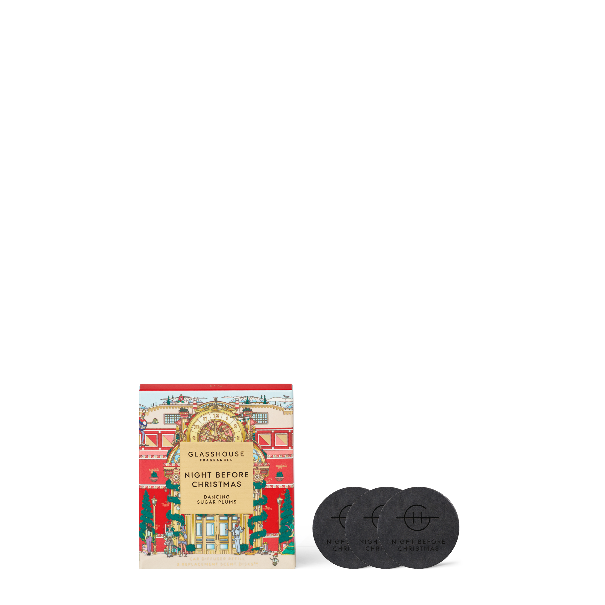 Night Before Christmas Car Diffuser Refill | Glasshouse Fragrances ...