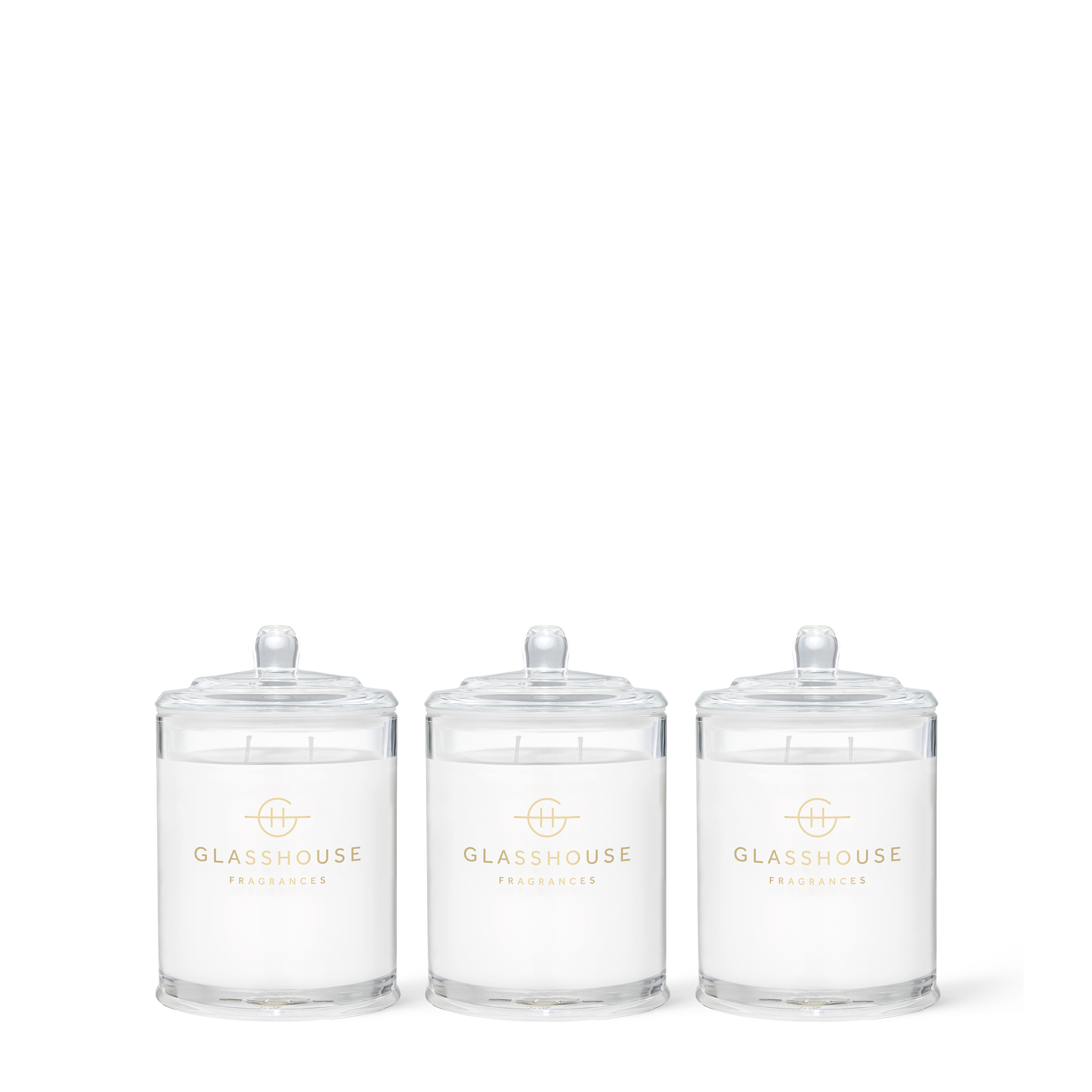 Best Selling Candle Trio | Glasshouse Fragrances – Glasshouse ...